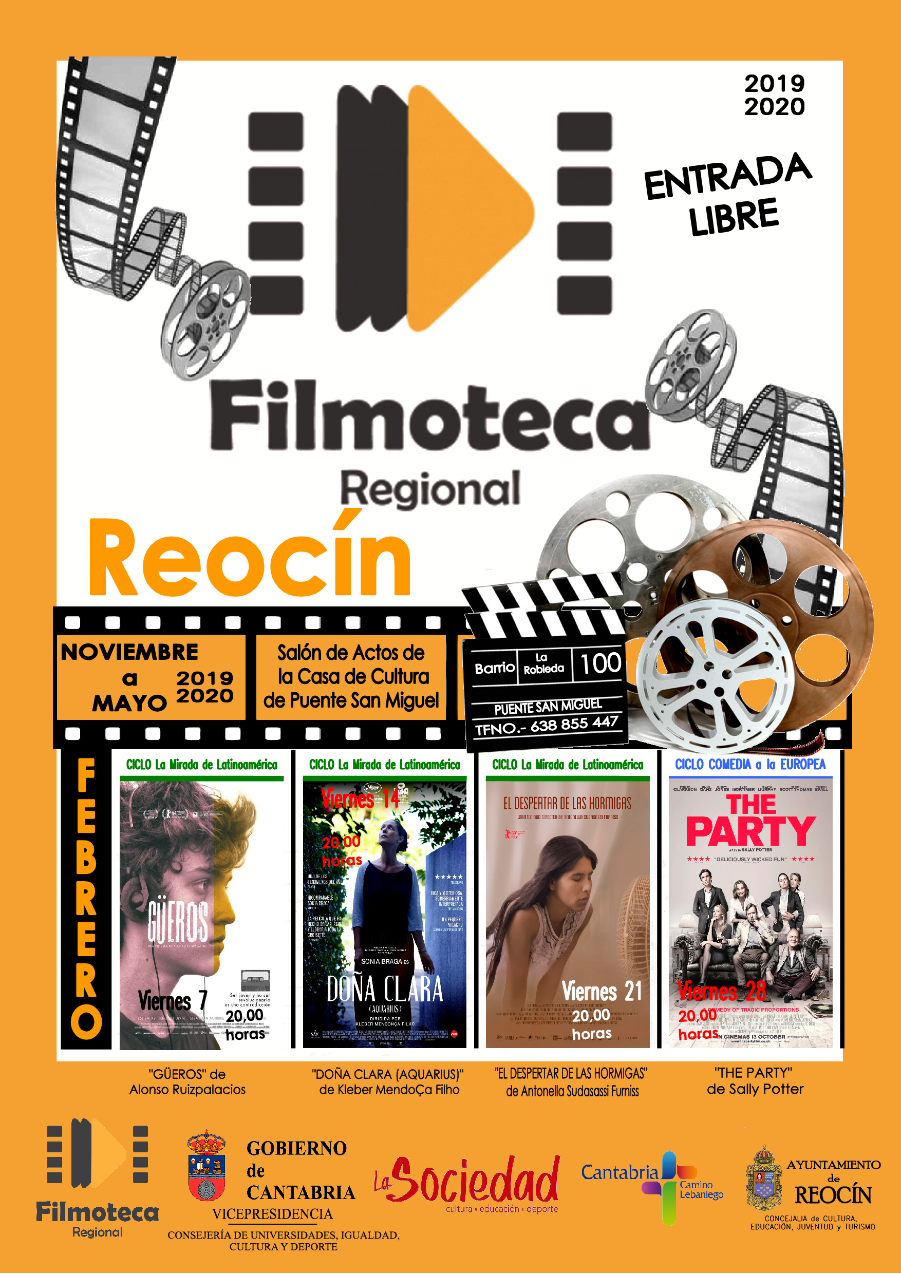 Comenzamos este mes de Febrero con nuevo ciclo de películas ...